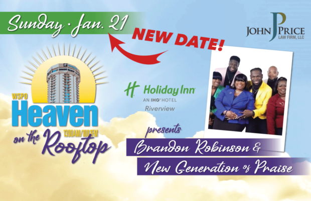 NEW DATE: Heaven on the Rooftop: Brandon Robinson & New Generation of ...