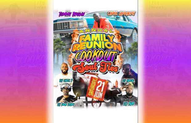 Join Us at the 5th Annual Family Reunion & Cookout – 6/21 – Heaven FM